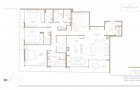 Floor Plan Model G123, LineG123 atThe Fairchild Coconut Grove, Miami